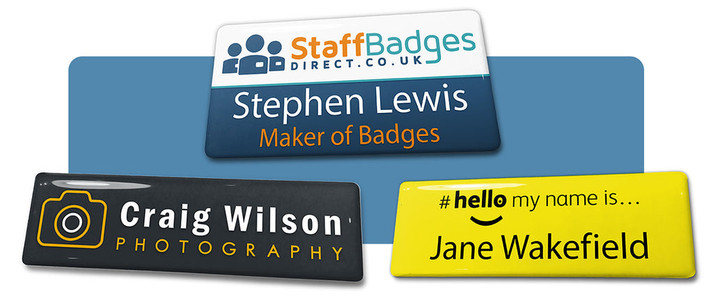 Introducing our new range of frameless badges – Staff Badges Direct