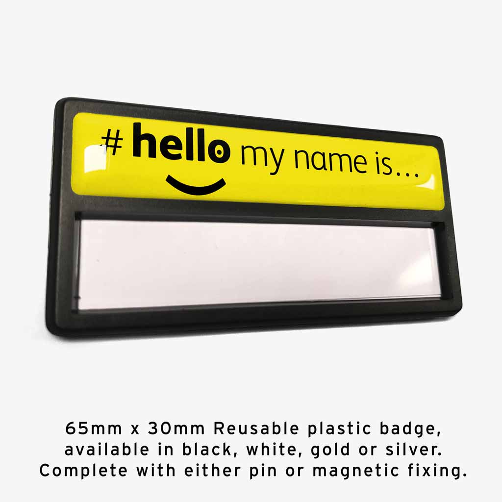 Staff Badges Direct - "Hello My Name is..." Badge: Style G
