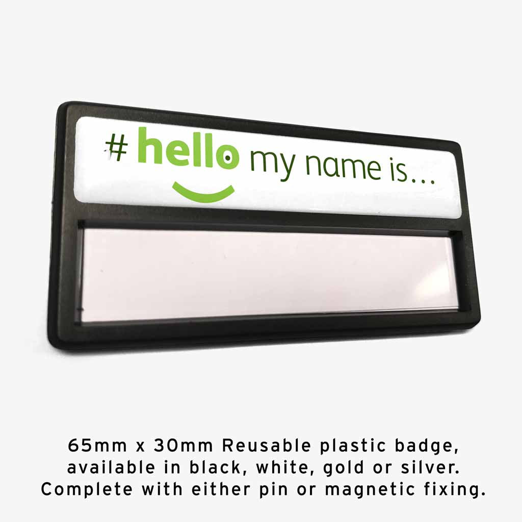 Staff Badges Direct - "Hello My Name is..." Badge: Style G